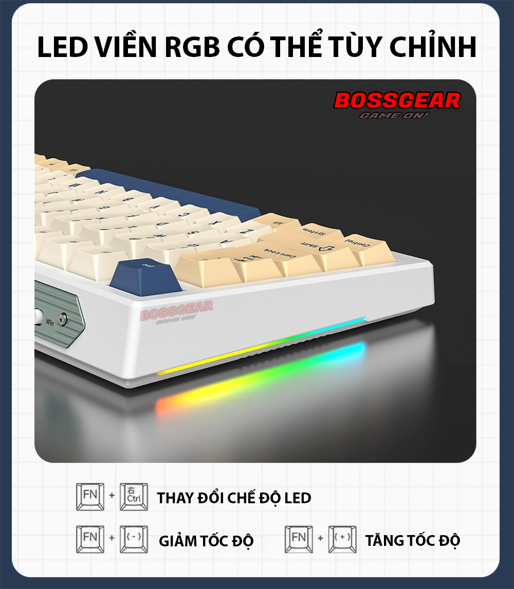 Bàn Phím Cơ Không Dây Xinmeng X98 Pro, 3 Modes, Mạch Xuôi, Hotswap 5 ...