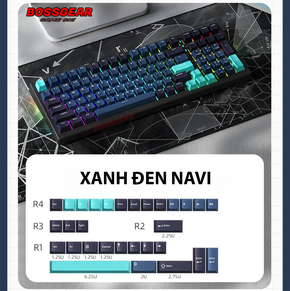 Bàn Phím Cơ Không Dây Xinmeng X98 Pro, 3 Modes, Mạch Xuôi, Hotswap 5 ...
