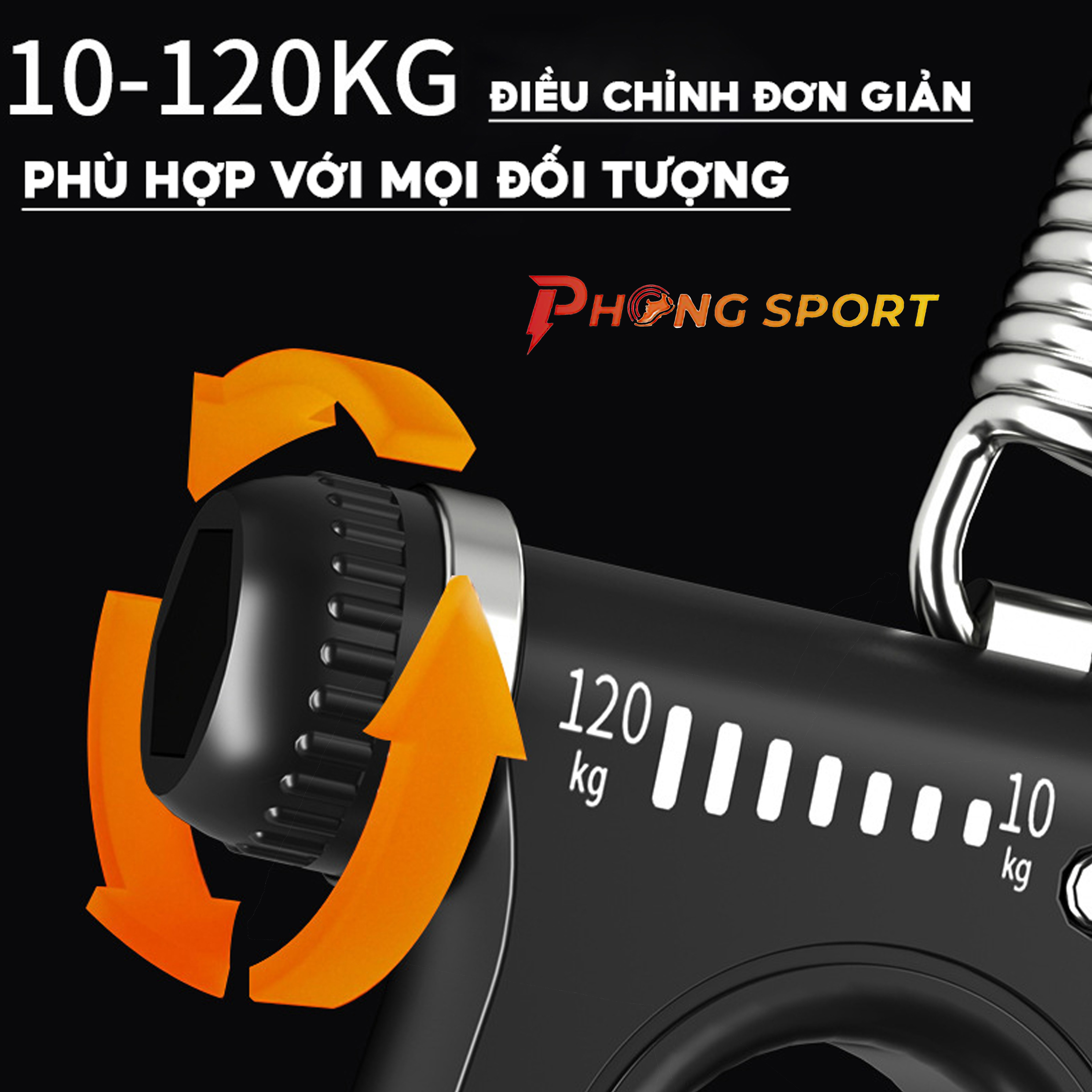 Kìm bóp tay đếm số điện tử pro điều chỉnh lực 10-120kg - Phongsport | Shopee Việt Nam