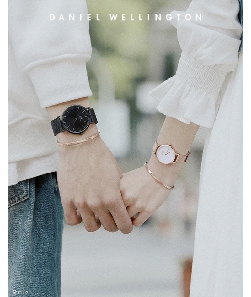 [HÀNG CHUẨN 1:1] Vòng tay Cuff DW Ver 1 khắc tên theo yêu cầu - lắc tay ...