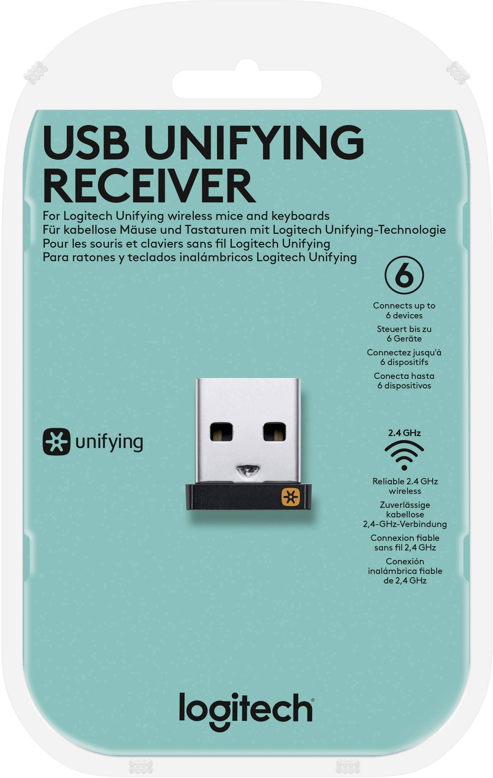 Đầu thu Usb chuột Logitech Unifying receiver Yêu cầu chuột có biểu ...