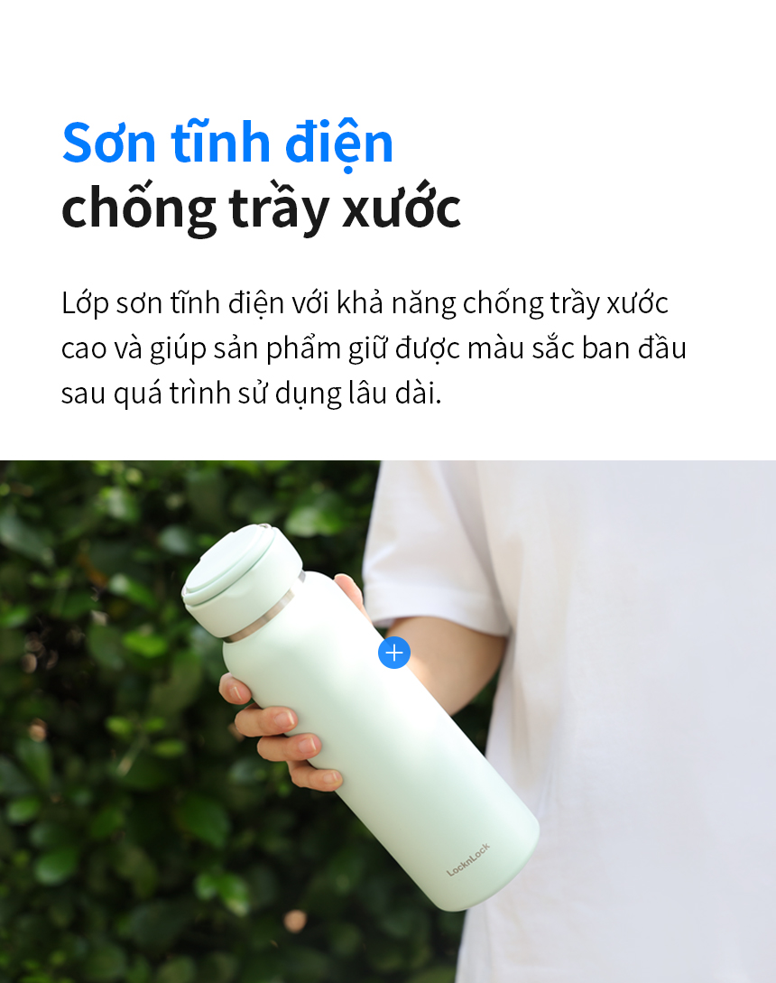 Bình giữ nhiệt Lock&Lock Sling Ring Tumbler 650ml - 800ml - Màu mint ...