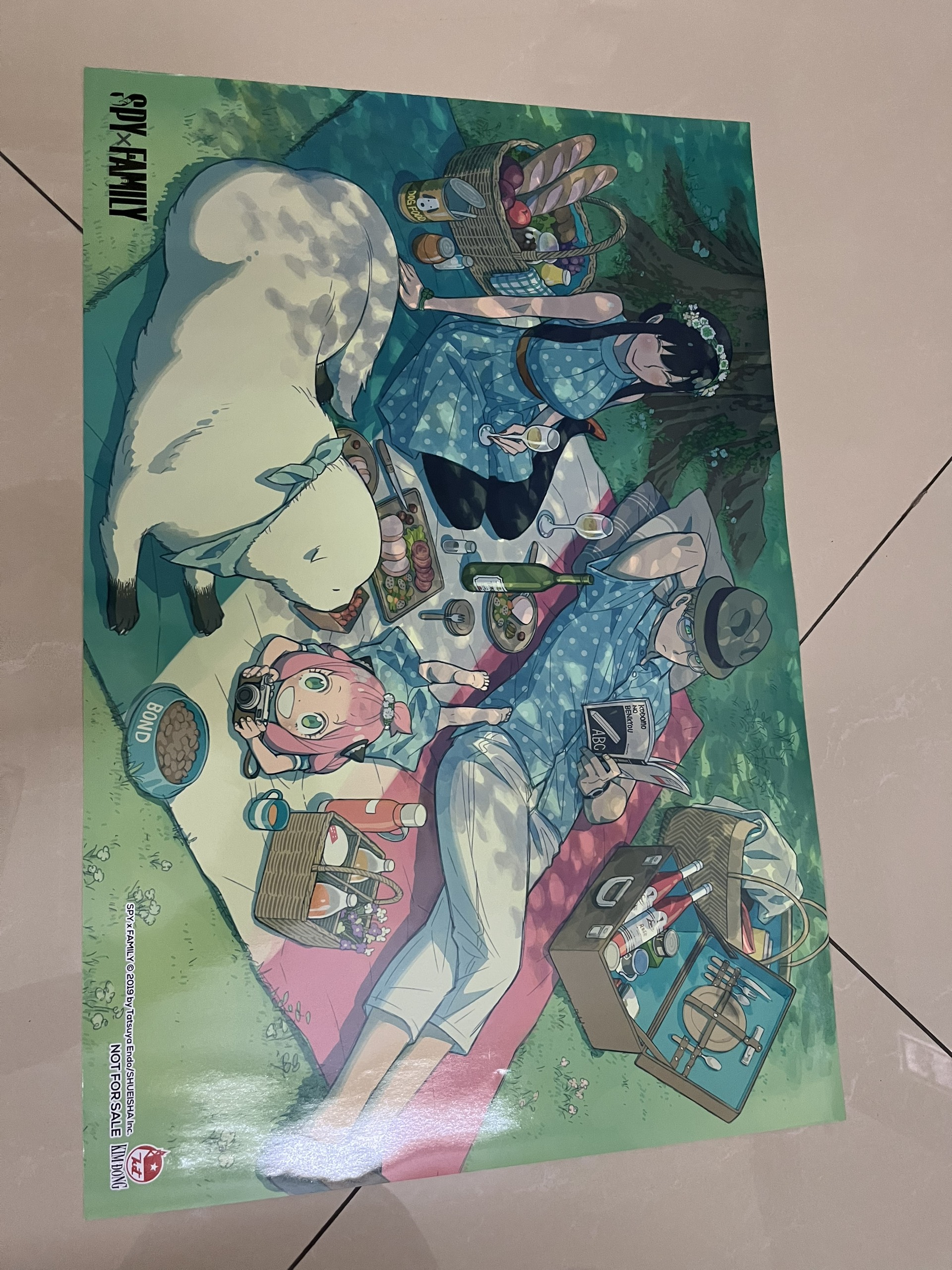 Poster Spy x Family Vietnam Comic Fesival 2022 - Poster Off - NXB Kim ...