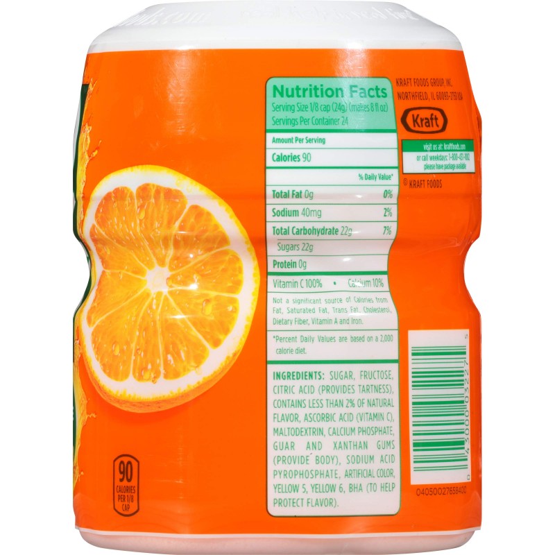 Bột pha nước cam tang orange naranja mỹ tốt cho sức khỏe hộp 566g ...