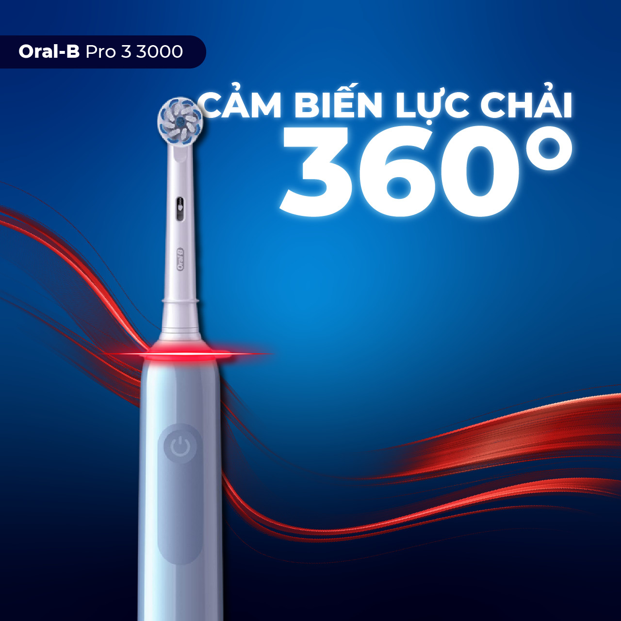 [Made In Germany] Bàn Chải Điện Oral-B Braun Pro 3 3000 - Cảm Biến Lực ...