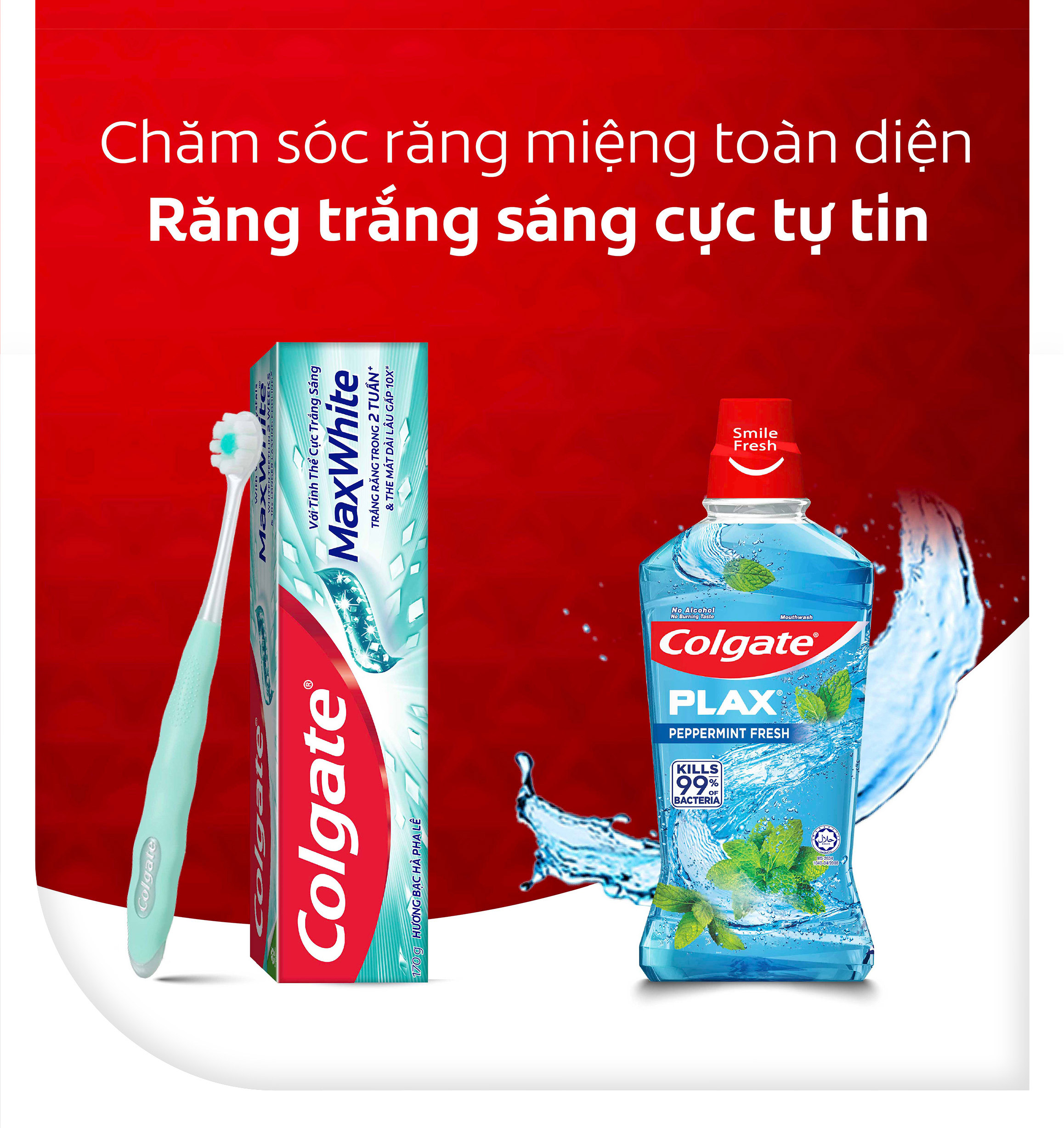 Bộ 4 Kem đánh răng Colgate MaxWhite tinh thể the mát, trắng răng trong ...