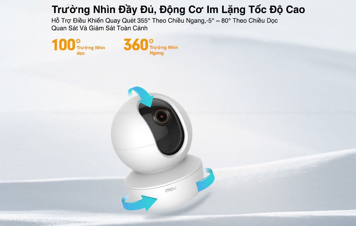 Camera wifi imou IPC-A52 5M (3K) , A32 3M , A26LP 2M siêu nét âm thanh ...