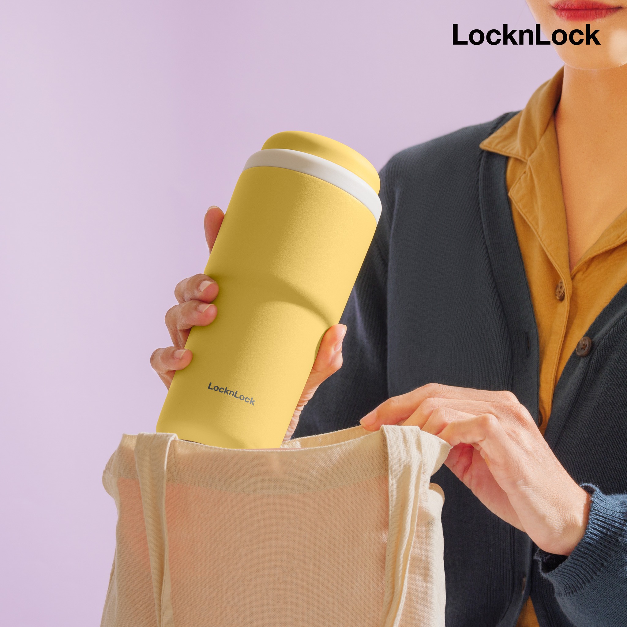 Ly giữ nhiệt LocknLock 480ml Daily Macaron Tumbler LHC3292, LHC3291 ...