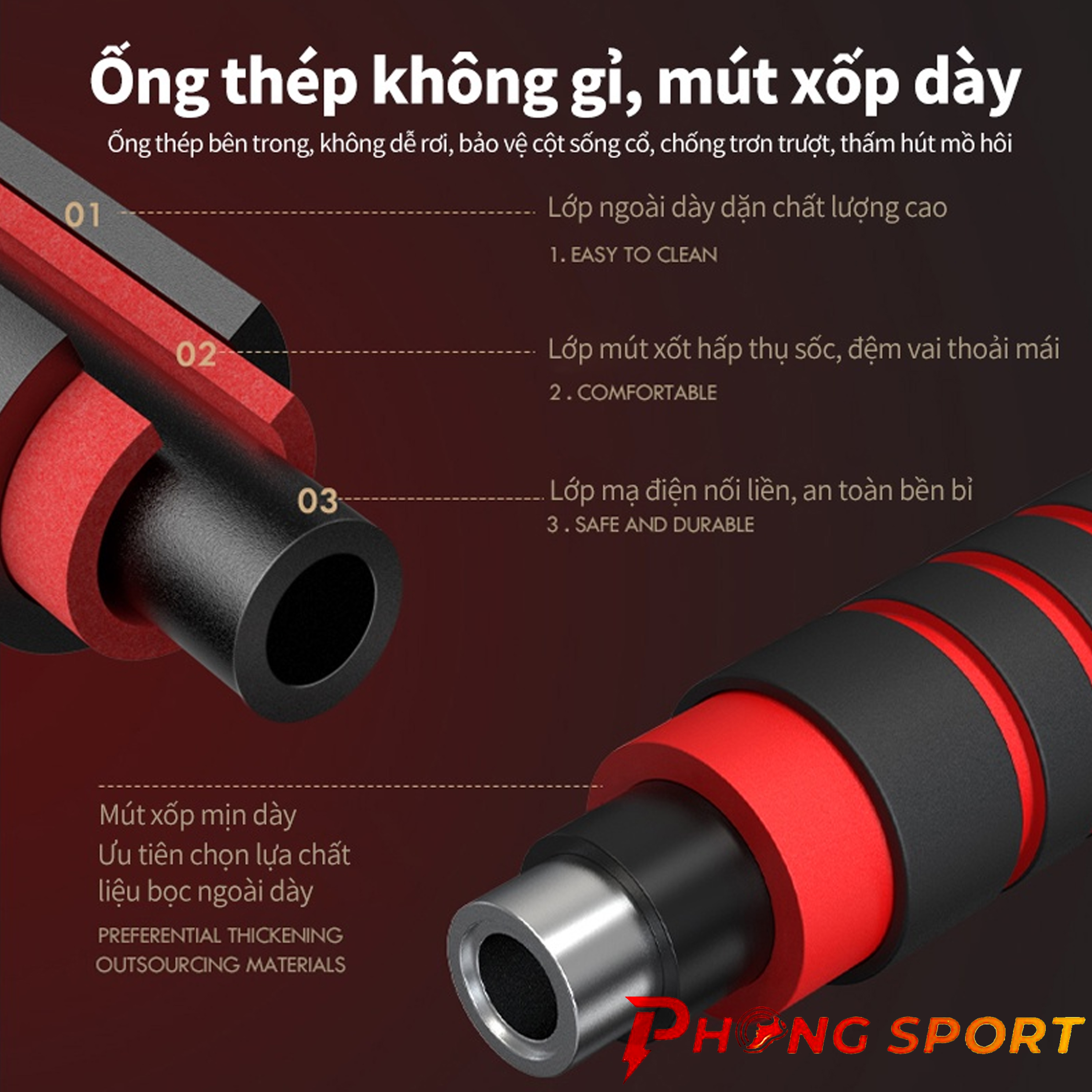 Bộ Tạ tập tay đẩy kết hợp 10kg, 20kg, 30kg, 40kg tập gym tại nhà - Phongsport | Shopee Việt Nam