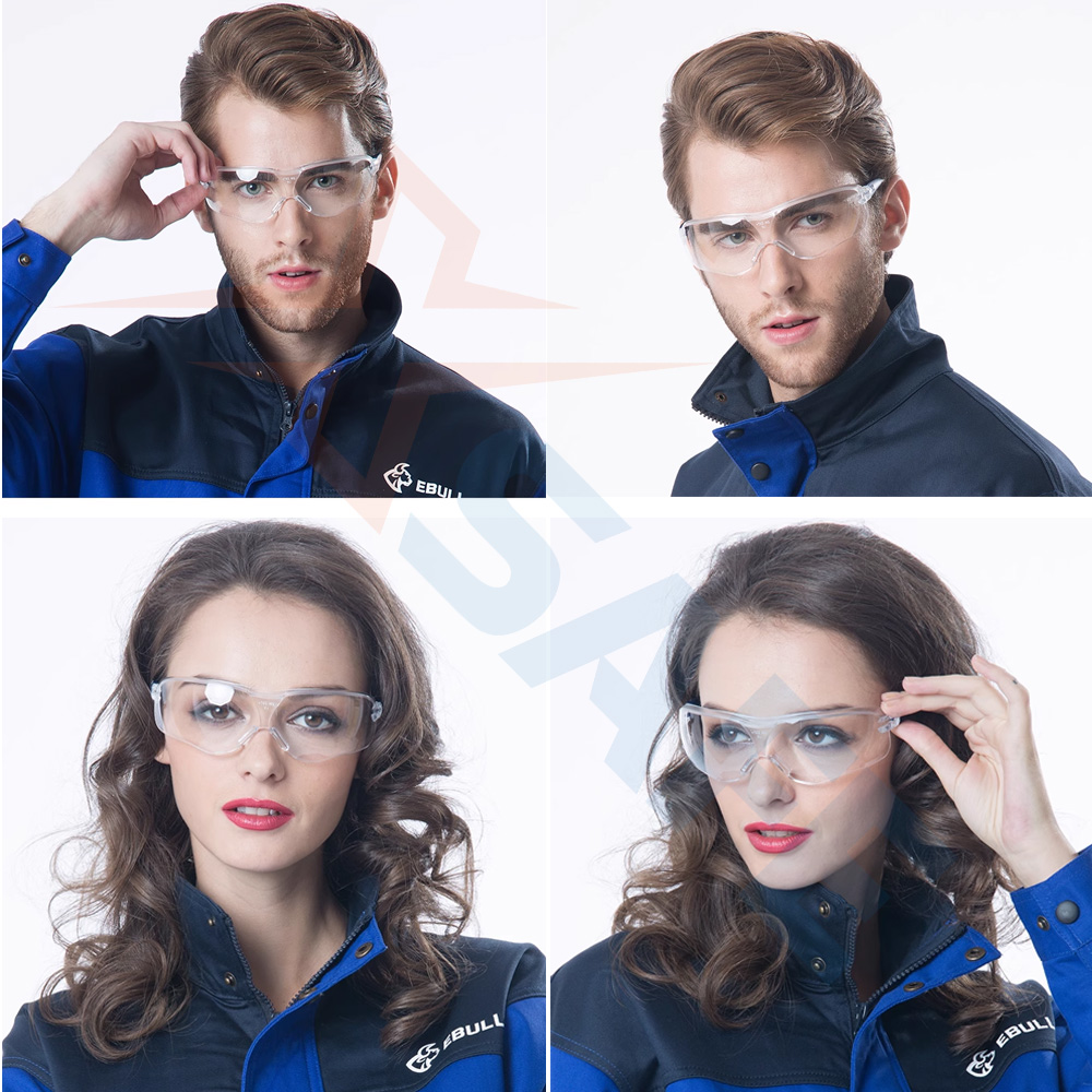 Kính bảo hộ 3M V34 Kính chống bụi chống tia UV, bám hơi nước, chống trầy xước, dùng lao động, đi ...