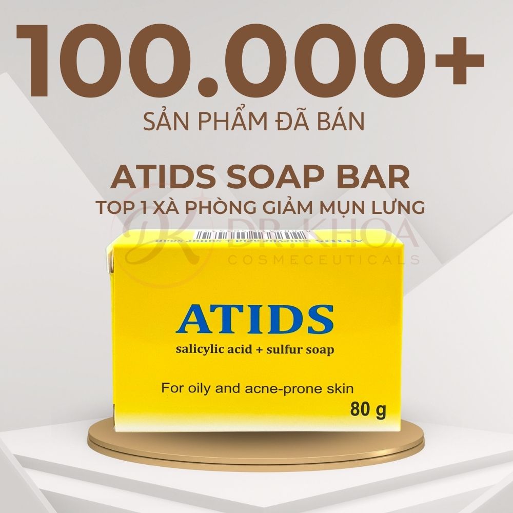 ATIDS Xà Phòng Tắm Giảm Mụn Lưng Body ATIDS Soap Bar 80g | Shopee Việt Nam