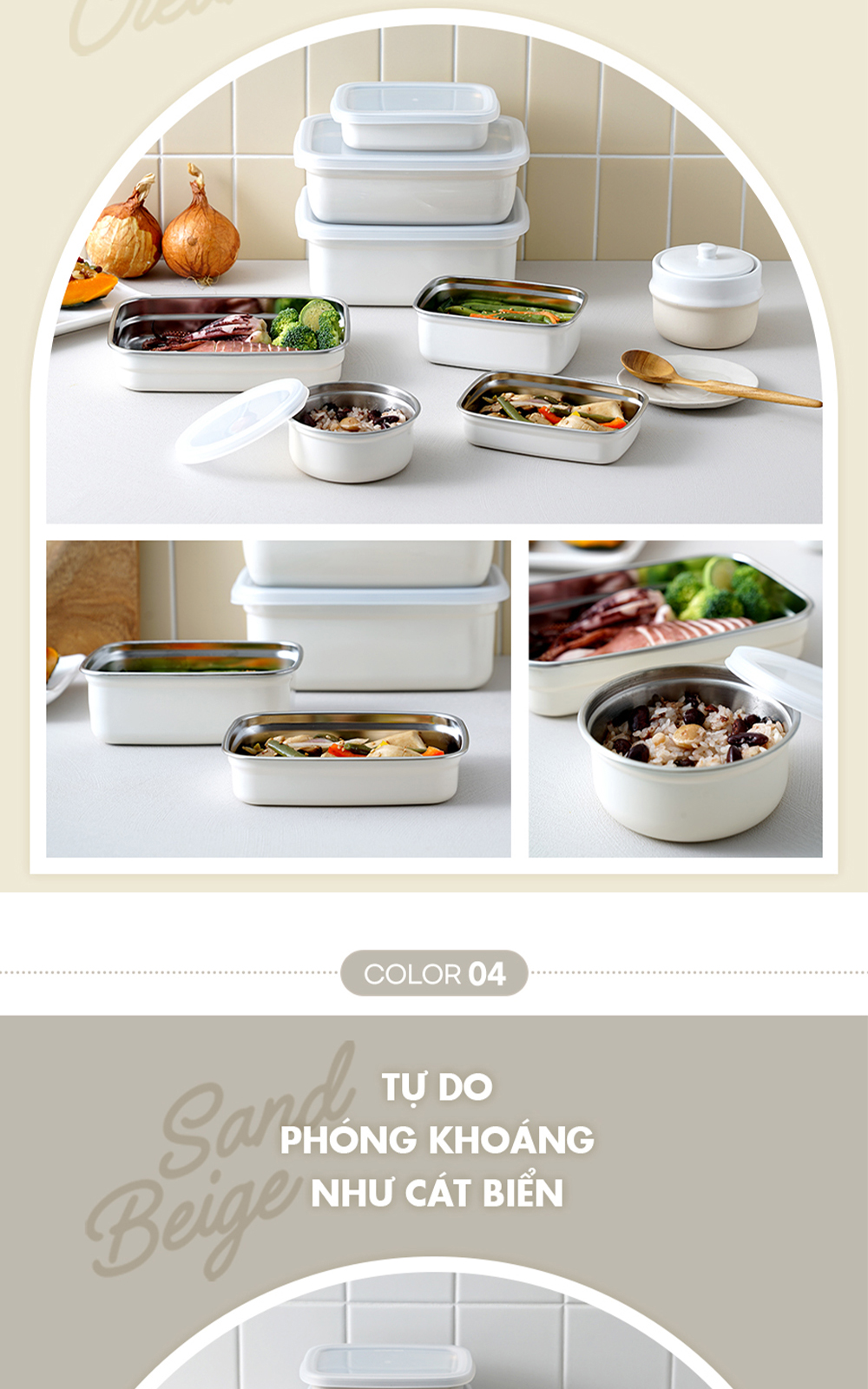 Hộp đựng thực phẩm, trữ đông inox 304 Edelkochen Edellock Collection ...