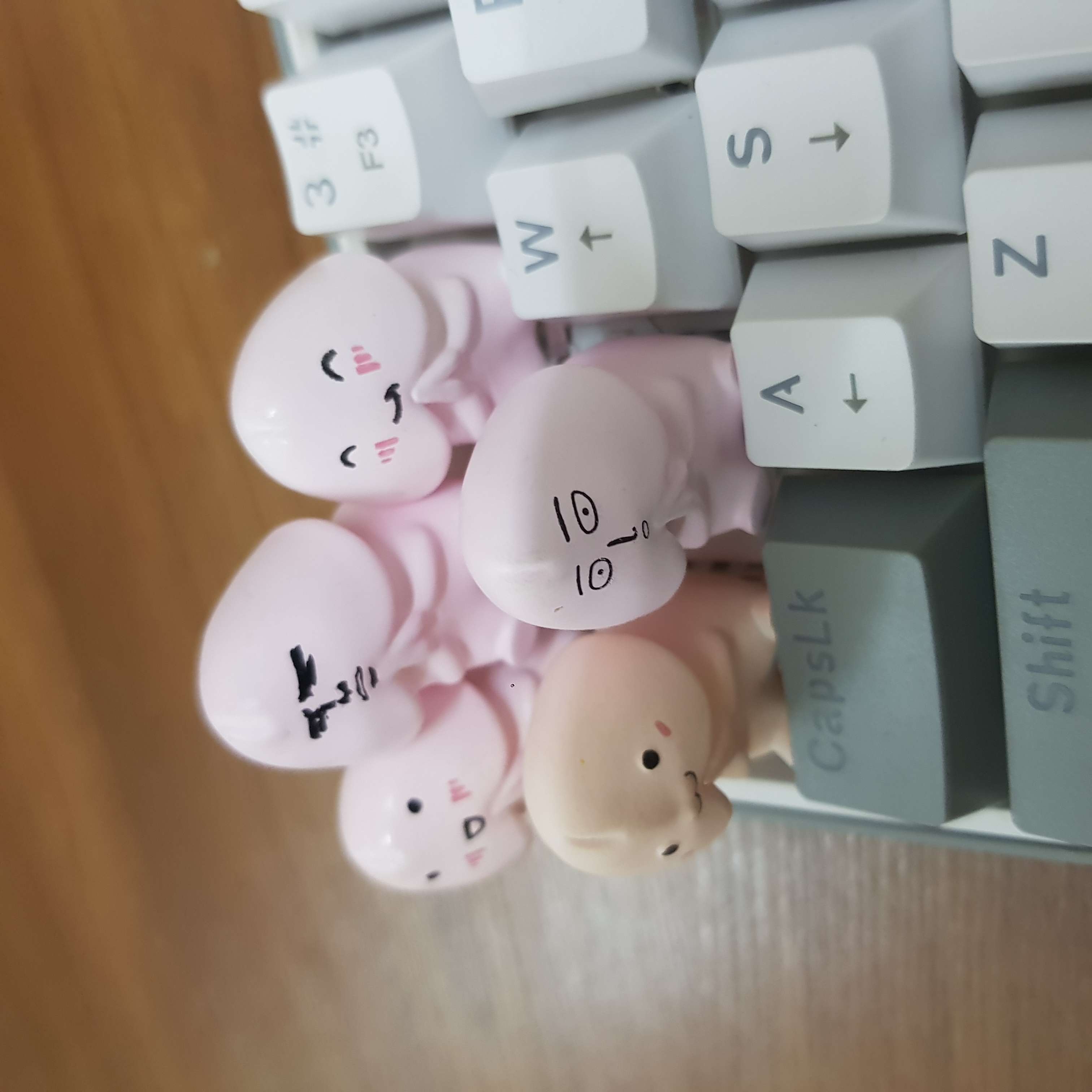 Keycap Con Ciu Artisan Handmade nút phím hàng độc kute ngộ nghĩnh con ...