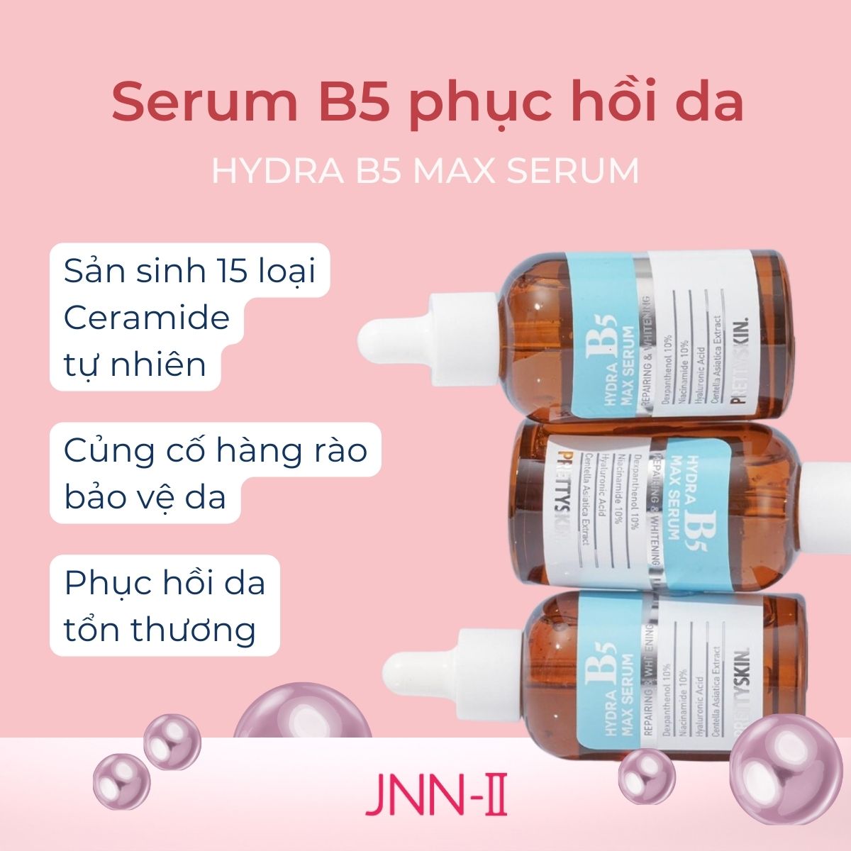Serum B5 Pretty Skin Hydra Max Serum dưỡng ẩm dưỡng trắng da phục hồi ...