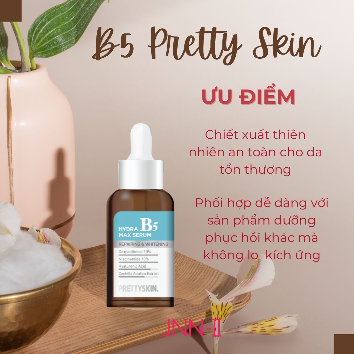 Serum B5 Pretty Skin Hydra Max Serum dưỡng ẩm dưỡng trắng da phục hồi ...