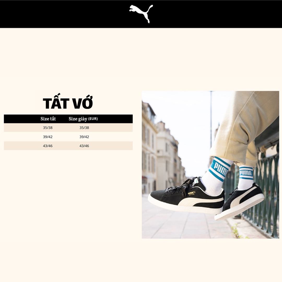 Vớ, Tất PUMA Nam Nữ Unisex Cổ Dài Thể Thao Puma Unisex Sock | Shopee ...