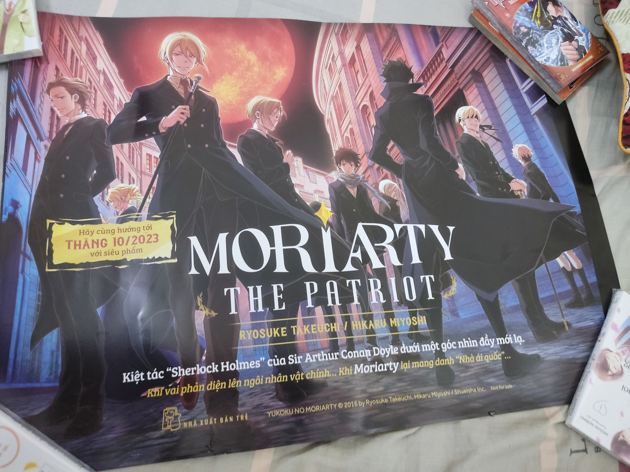 Poster - Moriarty The Patriot - NXB Trẻ - Phát Hành - Tặng Kèm Ống Đựng ...