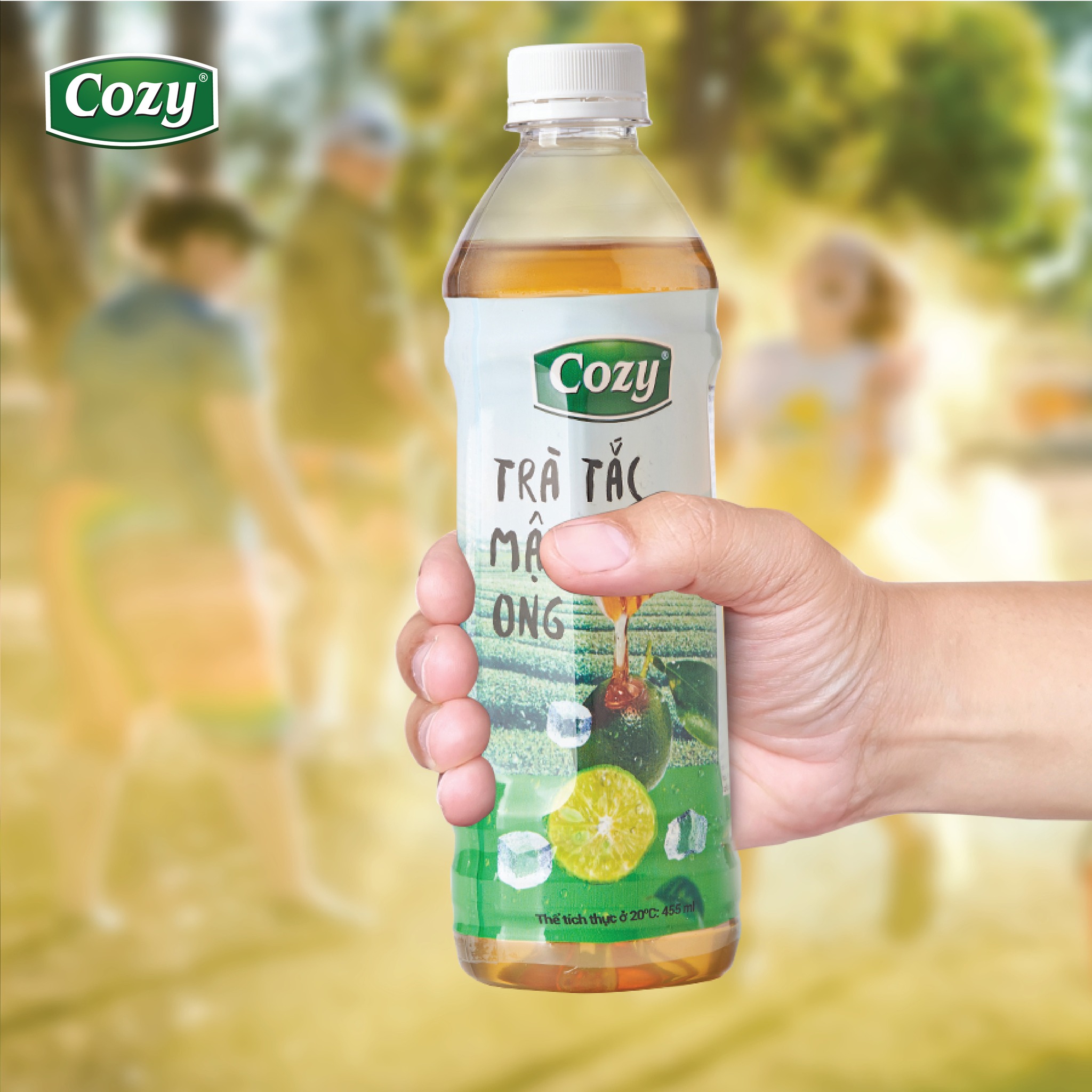 Trà Tắc Mật Ong Chai Uống Liền Pet 455ml Cozy Thơm Ngon Vị Trà Trái Cây ...
