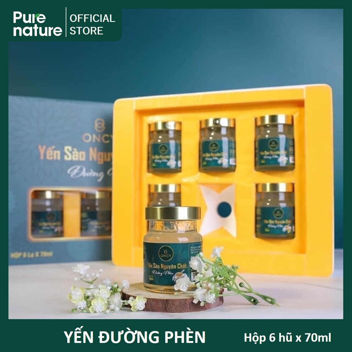 (Hoả tốc HCM) YẾN SÀO CAO CẤP 35% ONSY - HỘP 6 HŨ (Date 2026) | Shopee Việt Nam