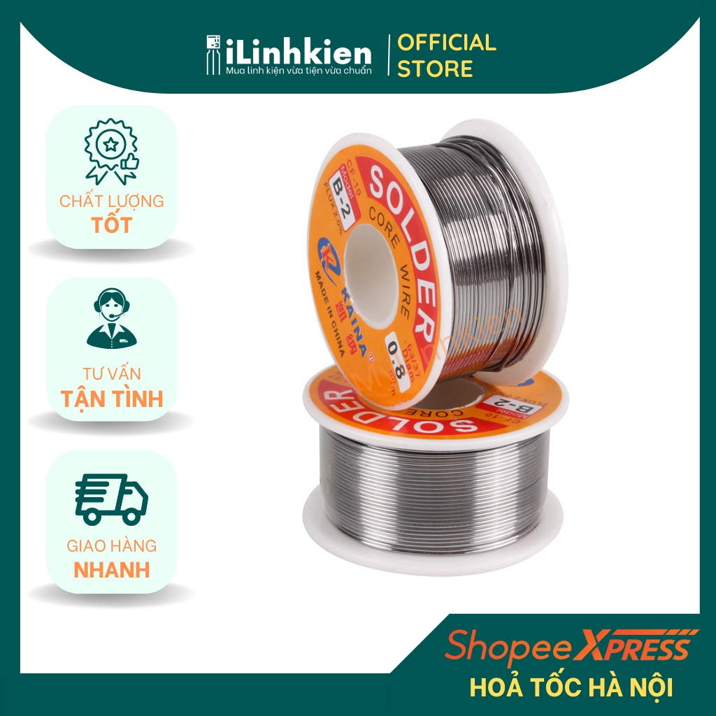 Thiếc hàn nhựa thông SN63 50g 100g chất lượng cao | Shopee Việt Nam
