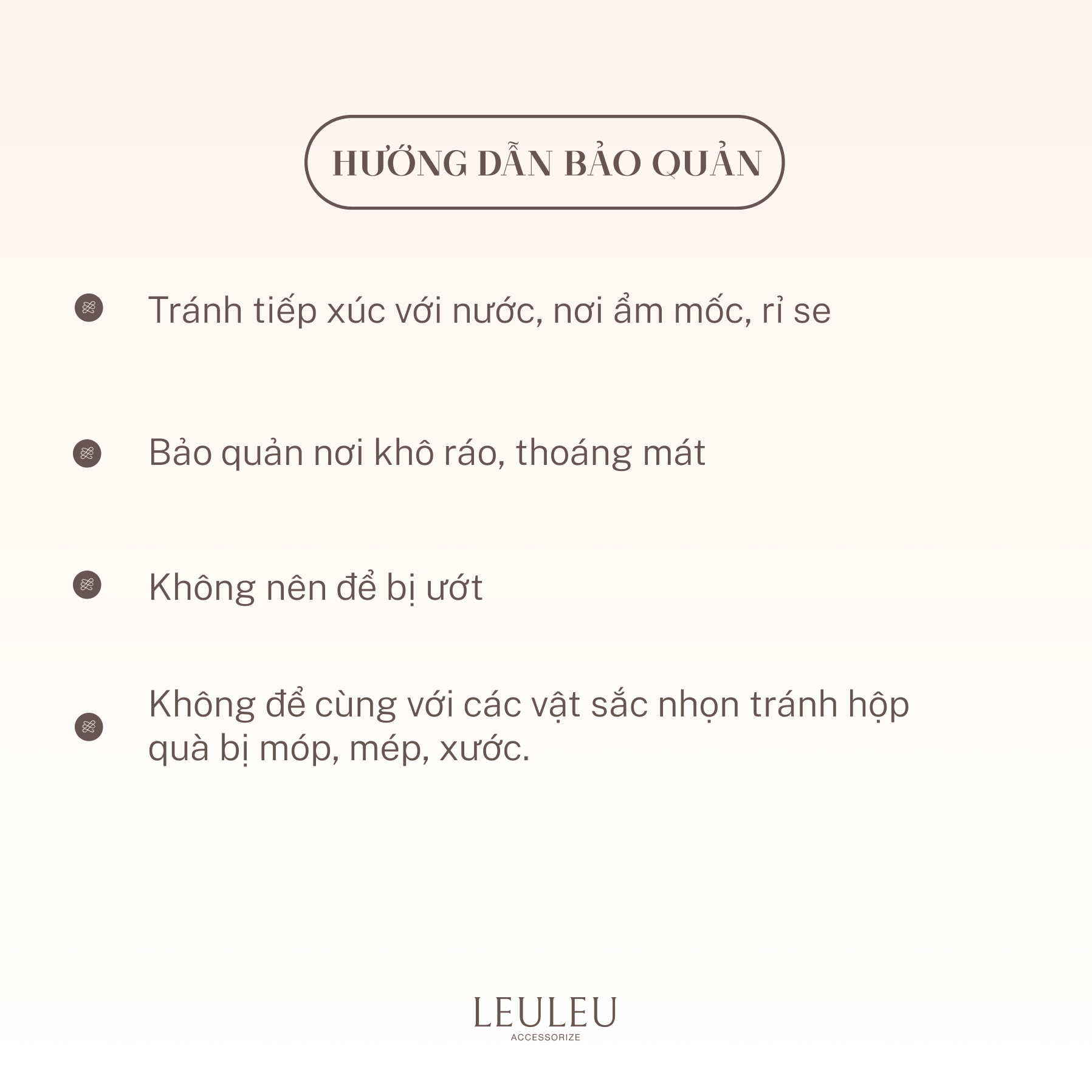 Hộp quà quai da, 4 màu đa dạng LeuLeu accessorize | Shopee Việt Nam