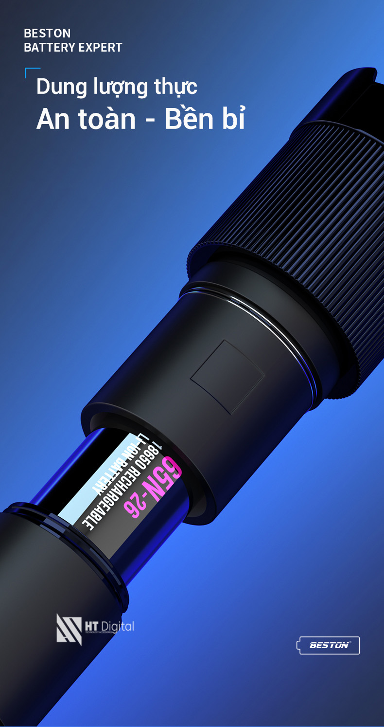 Pin Sạc 18650 Beston Dung Lượng Cao đến 3500mAh, Sạc Pin M7001 Cho ...
