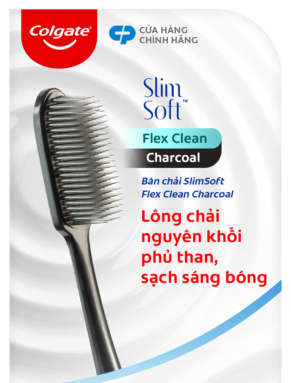 Bàn chải Colgate Slimsoft Flex Clean Charcoal nguyên khối than hoạt ...
