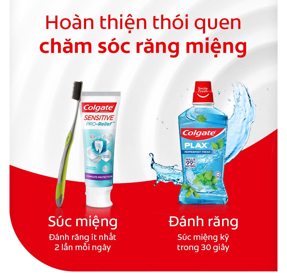 Bàn chải Colgate Slimsoft Flex Clean Charcoal nguyên khối than hoạt ...