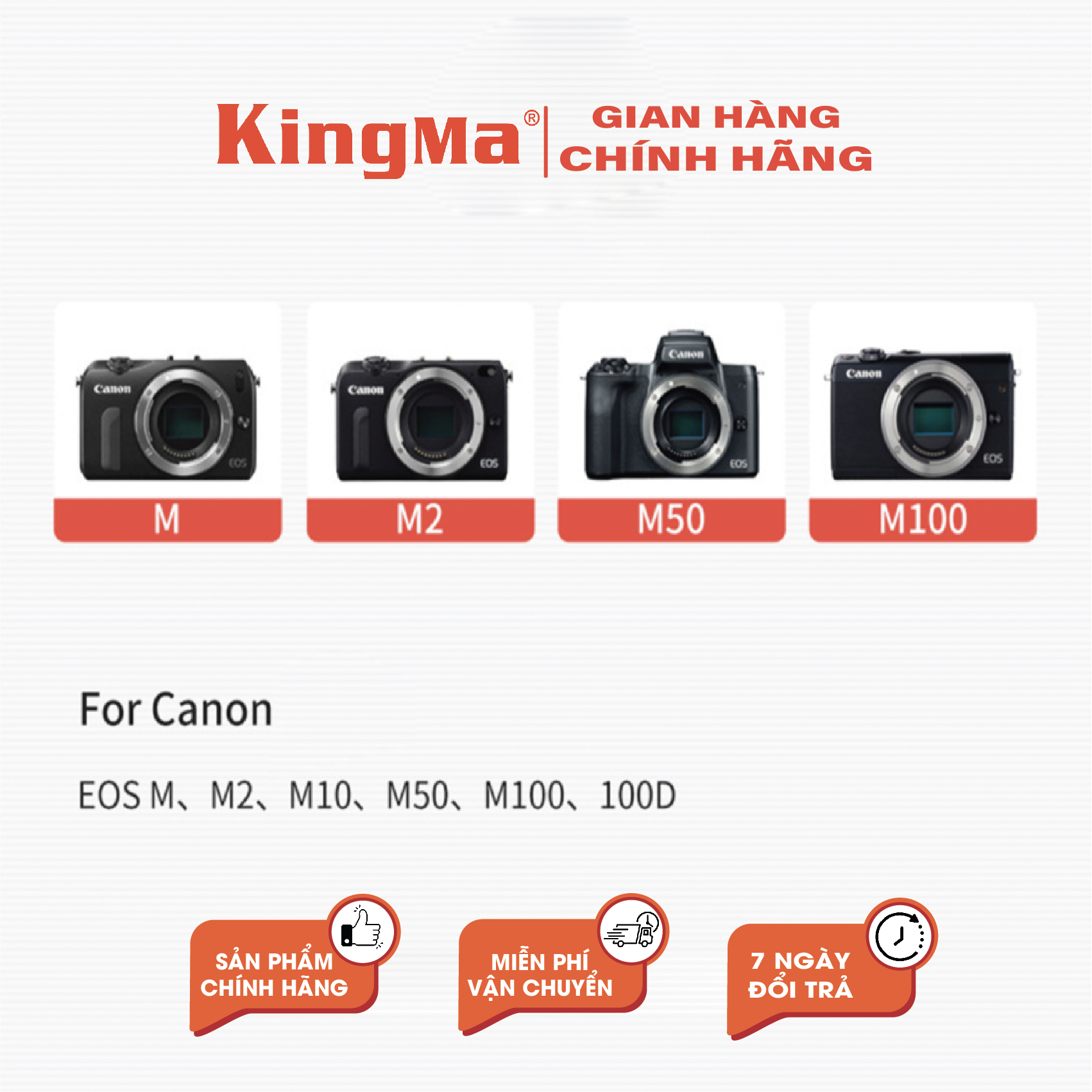 Pin Ảo/ Giả Pin/ Dummy Pin LP-E12 Chính Hãng KINGMA. For CANON LP-E12 ...