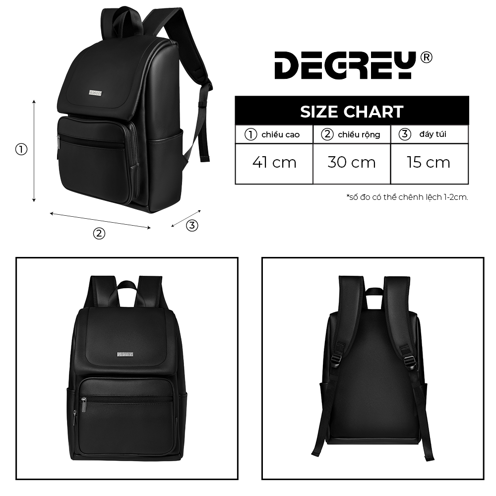 Degrey Balo Simili Nap Basic | Shopee Việt Nam