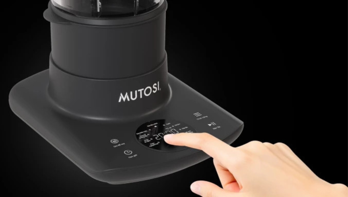 Máy làm sữa hạt đa năng Mutosi MM-S612, 12 Chức năng, Dung tích 1,75L ...