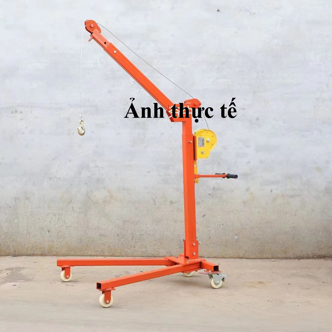 Cẩu tời quay tay 500kg Sterling cao 240cm, cẩu di động mini hộ gia đình ...