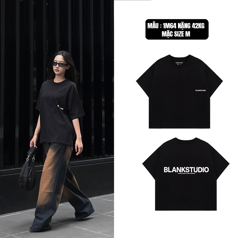 BLANK - BOXY BASIC TEE | Shopee Việt Nam