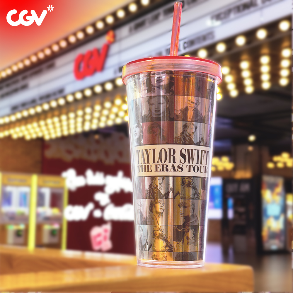 Ly cốc nước CGV Cinemas Vietnam Taylor Swift The Eras Tour 22Oz (650ml ...