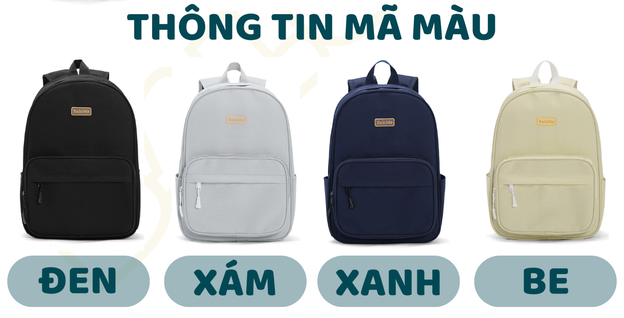 Balo Cao Cấp Đi Học Nam Nữ thương hiệu BaloMe, Balo Thời Trang Nam Nữ ...