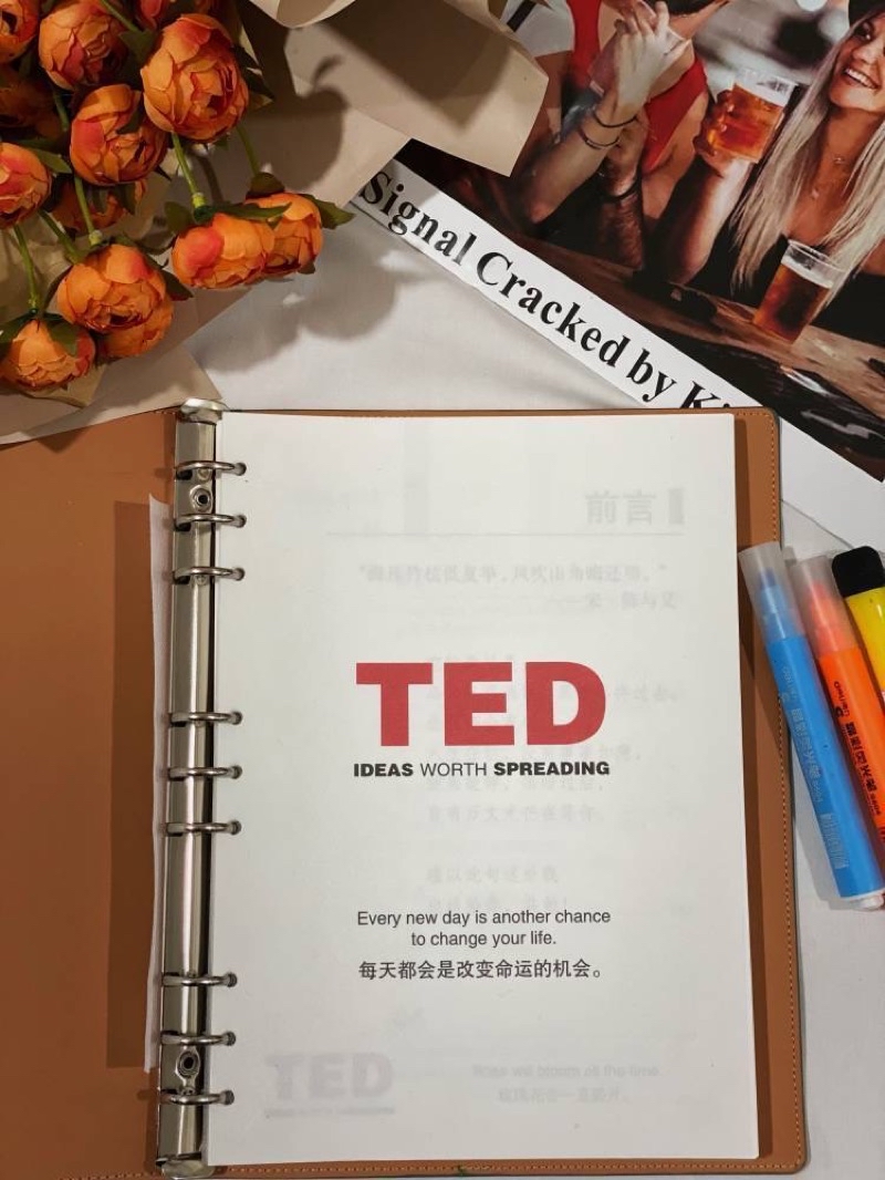 Ted song ngữ Anh Trung ( tặng kèm bút highlights ) | Shopee Việt Nam