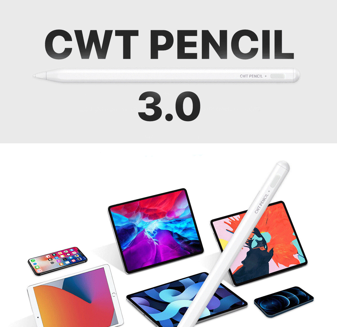 BÚT CẢM ỨNG DÙNG ĐƯỢC 2 CHẾ ĐỘ CHILL WITH TATTY CWT Pencil A dùng trên mọi thiết bị I.OS ...