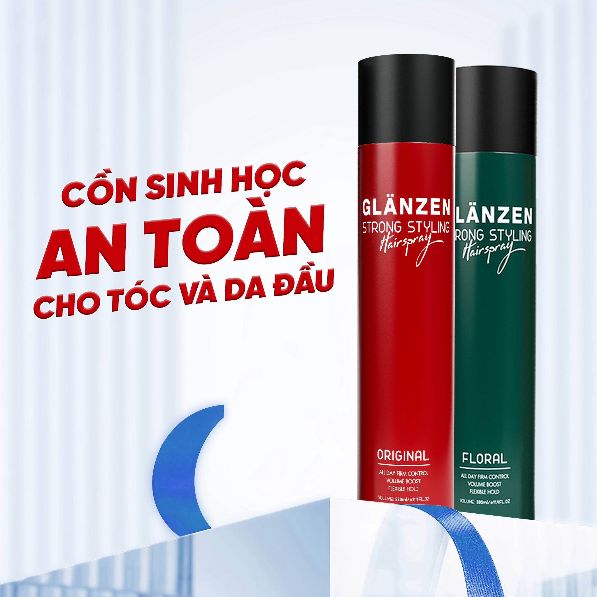 Gôm xịt tóc nam Glanzen 30Shine phân phối chính hãng giữ nếp tạo kiểu Glanzen 380ml | Shopee ...