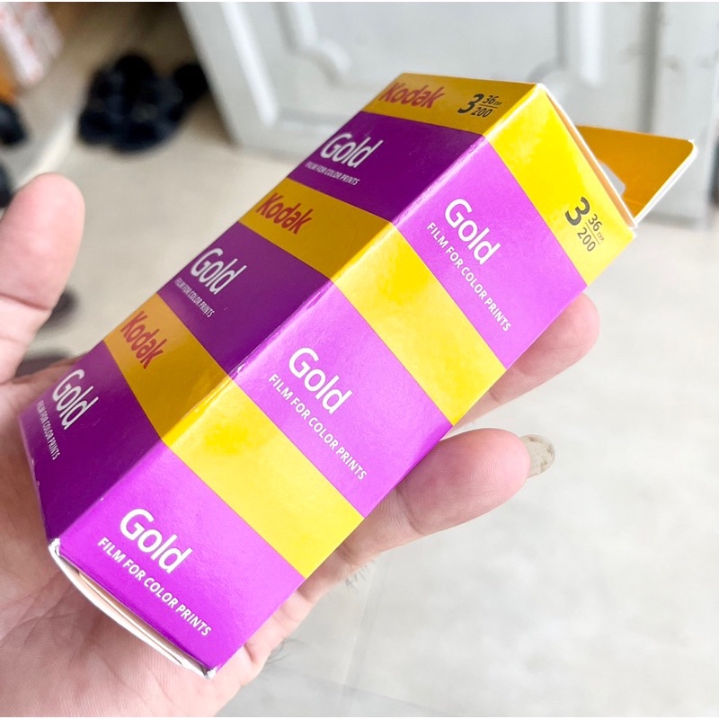 Combo pack 3 Kodak Gold 200 36exp date 01/2027 film 35mm | Shopee Việt Nam