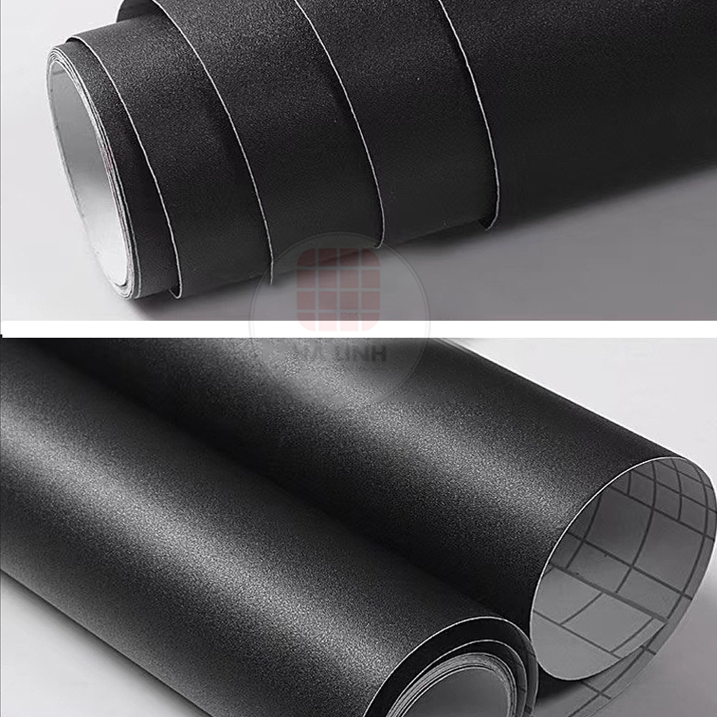 Decal đen nhám bóng dán kính bàn tủ tường , decal dán tường trắng hồng ...