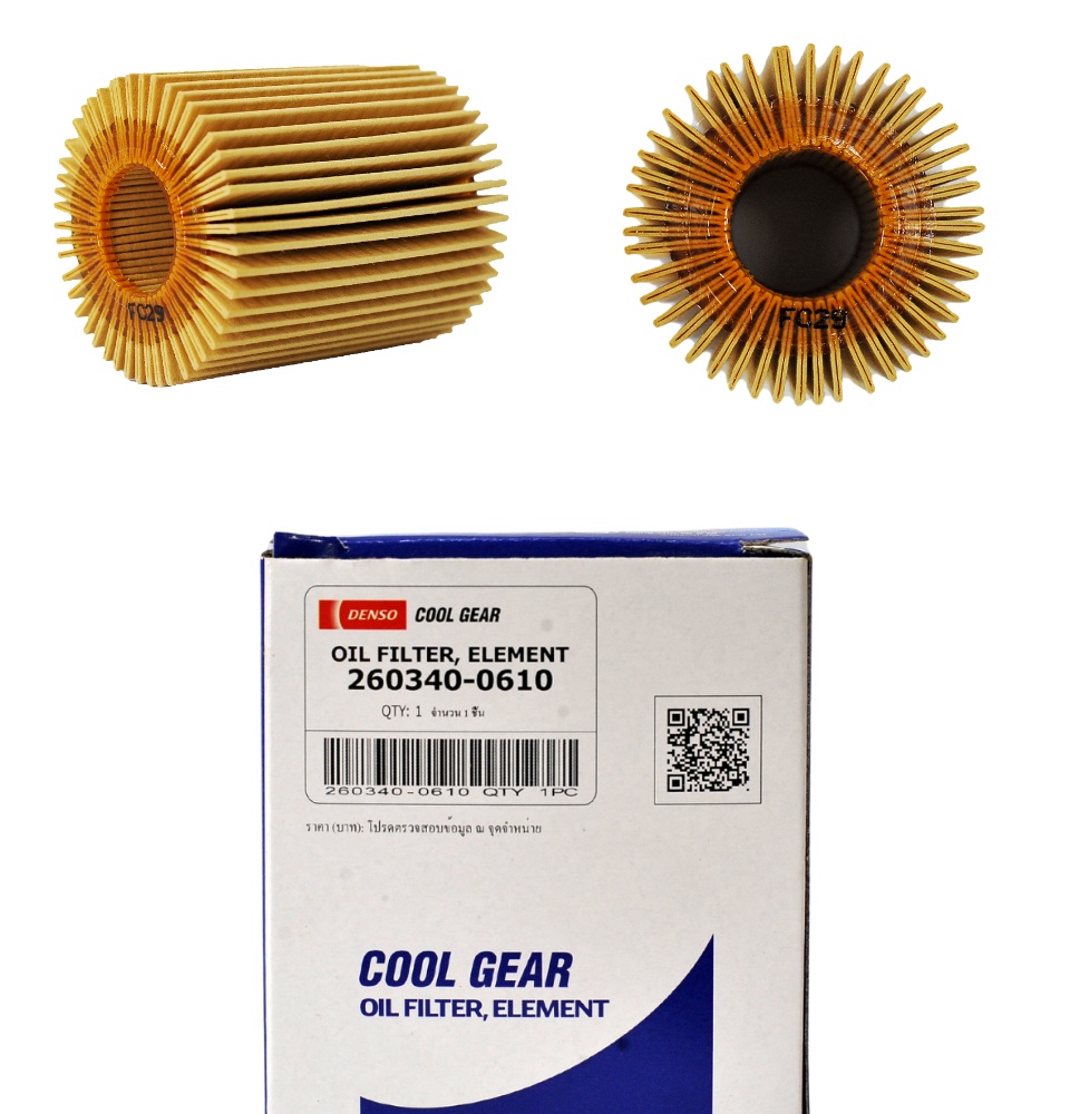 Lọc Dầu Giấy DENSO Cool Gear 0610 Lọc Cặn Trong Dầu Nhờn Động Cơ Ô Tô ...