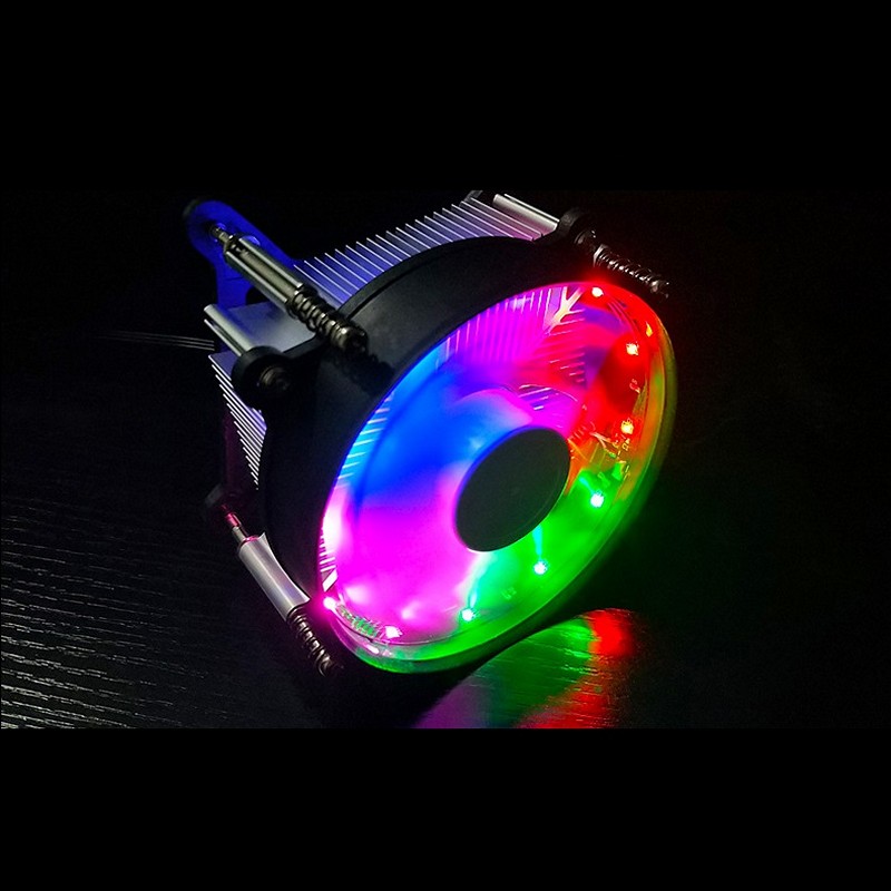Quạt tản nhiệt CPU Led rainbow 11X for Intell lõi đồng nguyên chất cho ...