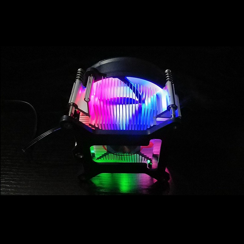 Quạt tản nhiệt CPU Led rainbow 11X for Intell lõi đồng nguyên chất cho ...