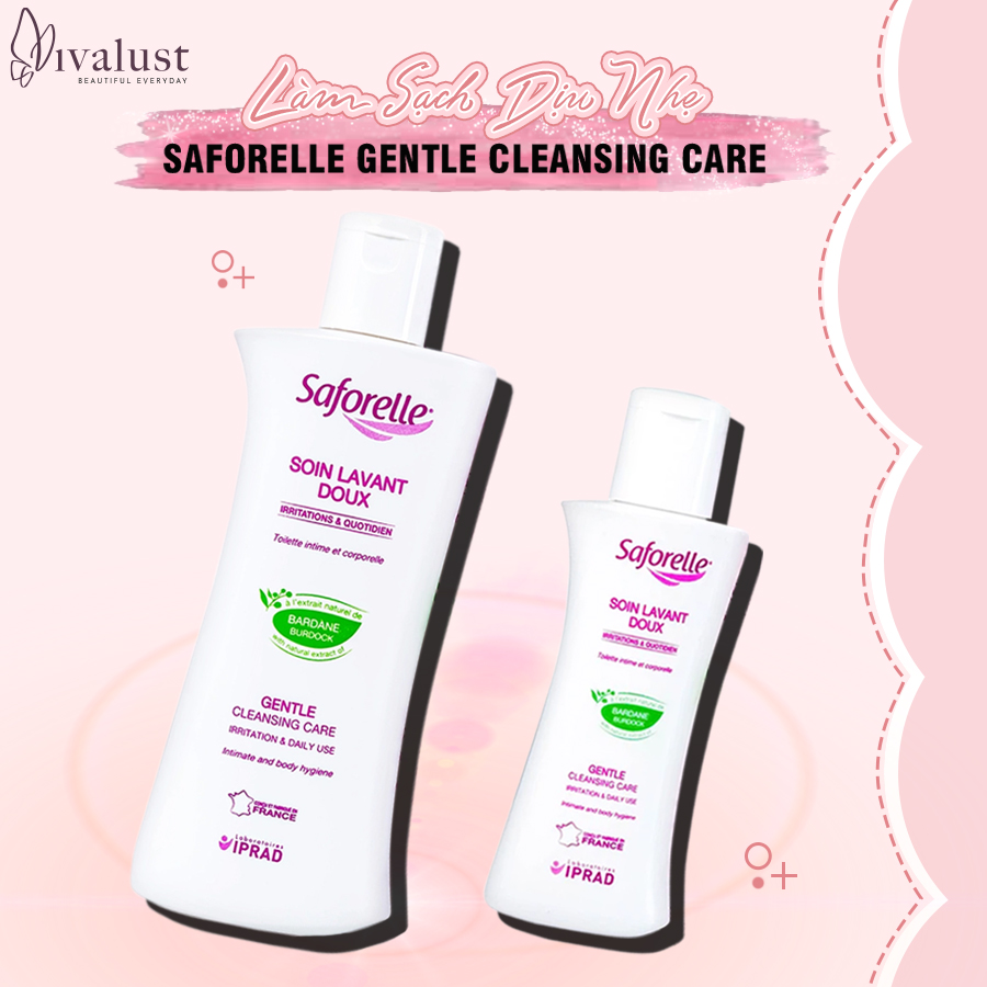 Dung Dịch Vệ Sinh SAFORELLE Gentle Cleansing Care 100ml/250ml - HÀNG ...