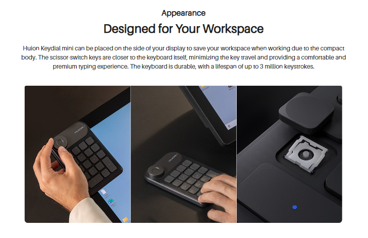 Huion KeyDial mini K20 | Shopee Việt Nam