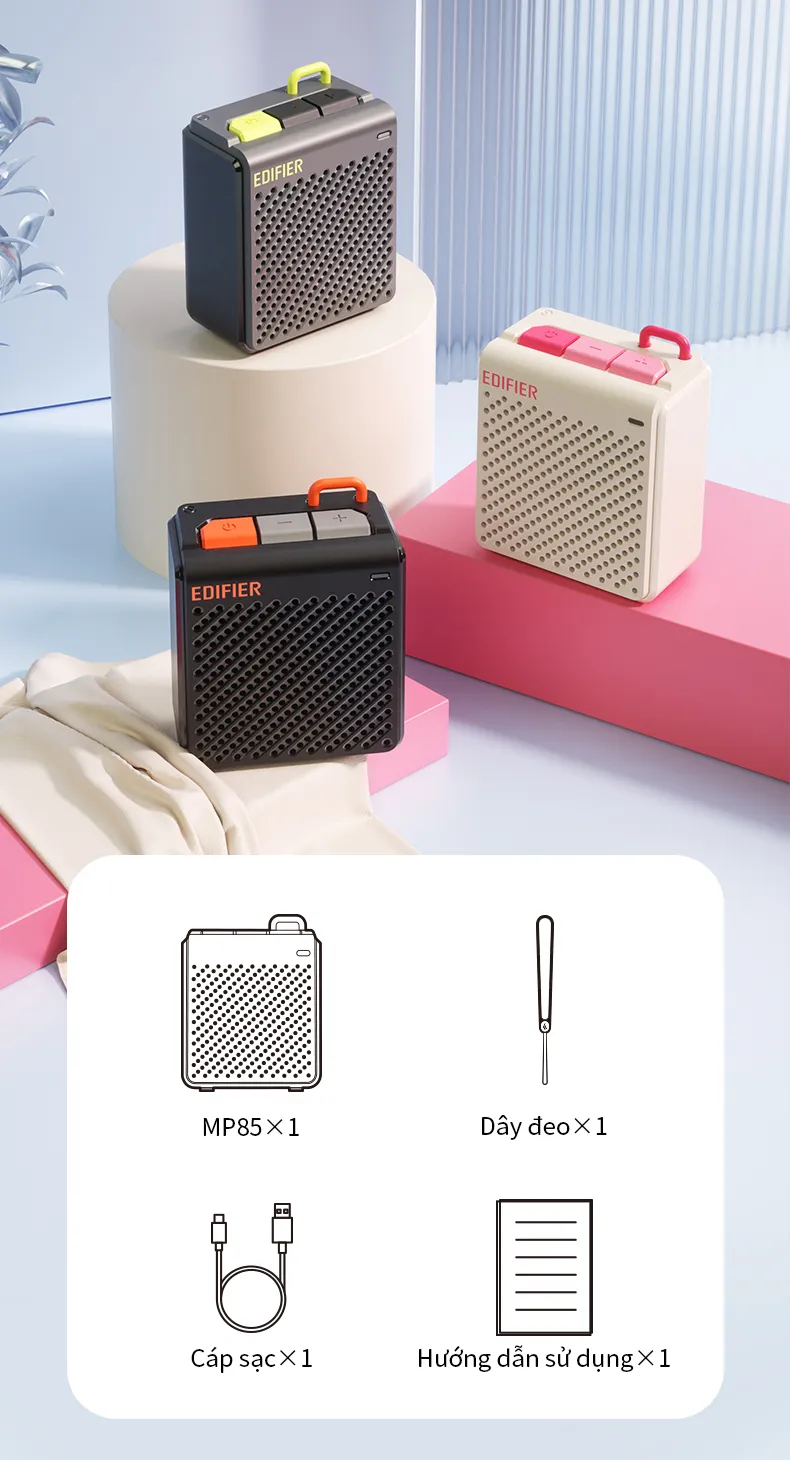 Loa Bluetooth V5.3 Wireless EDIFIER MP85 | Thời lượng pin 8H | Edifier ...