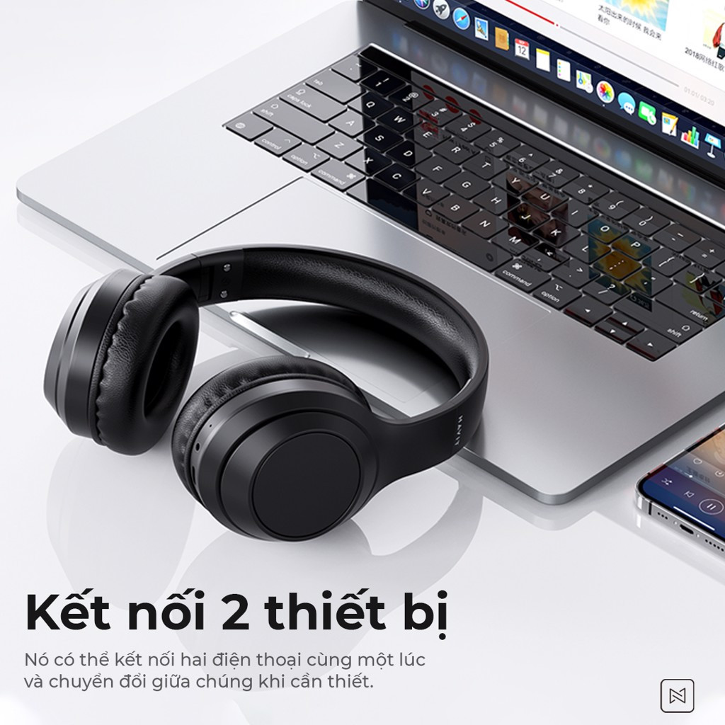 Tai nghe Bluetooth Headphone Havit H661BT Pin 12 tiếng | Kết nối 2 thiết bị | BT 5.3 | Shopee ...
