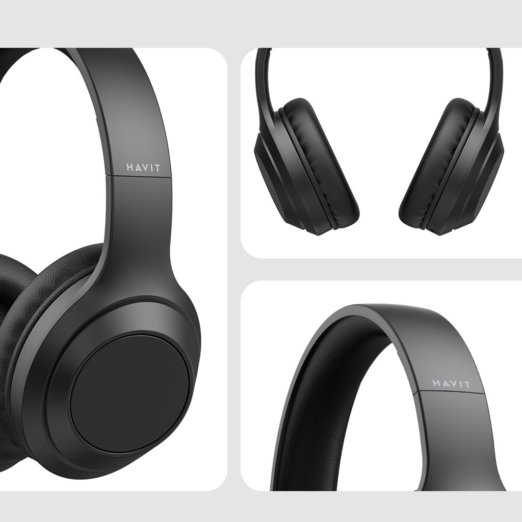 Tai nghe Bluetooth Headphone Havit H661BT Pin 12 tiếng | Kết nối 2 thiết bị | BT 5.3 | Shopee ...