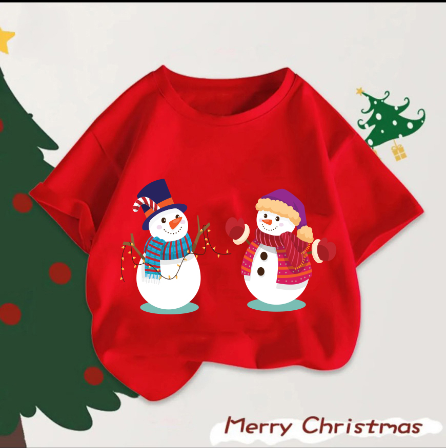 Áo thun cho bé Merry Christmas 2023 áo noel in ấn hình độc lạ cho bé ...