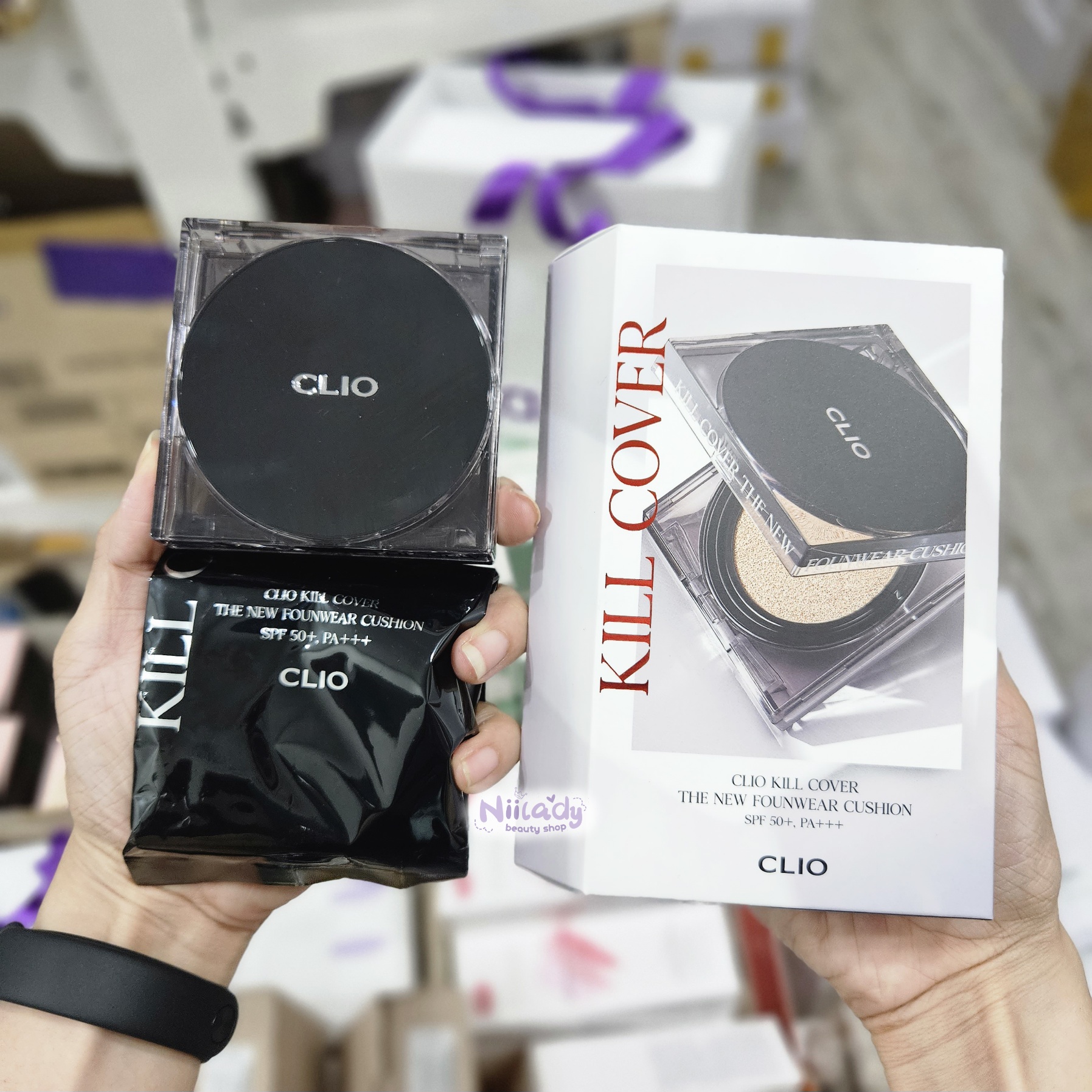 Phấn nước Clio Cushion Clio Kèm Lõi Refill các loại | Shopee Việt Nam